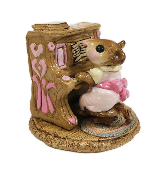 Mouse Pianist M-030 (Pink) by Wee Forest Folk® | Fairy Tales Inc. | The ...
